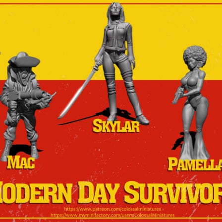Modern Day Survivors – Colossal Miniatures